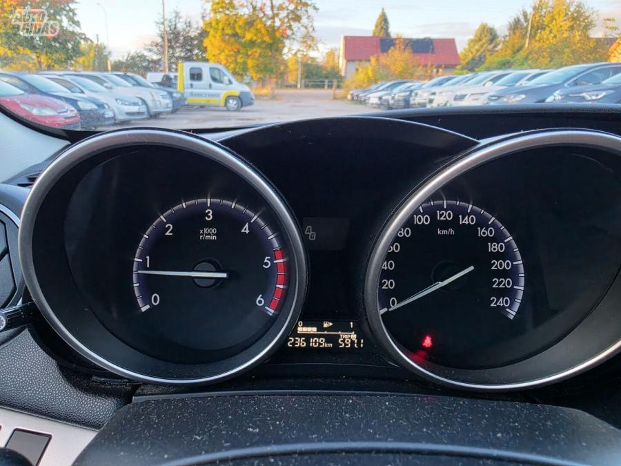 Mazda 3 2013 in Silute, with an engine capacity of 1.60 L and mileage of 236 thousand km for 2999 €, photo 12 on AUTOMOTO.COM.LV