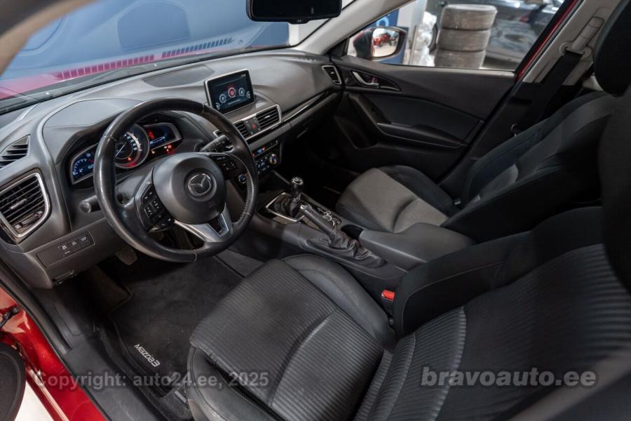 Mazda 3 2014 in Tallinn, with an engine capacity of 2.00 L and mileage of 213 thousand km for 7990 €, photo 6 on AUTOMOTO.COM.LV