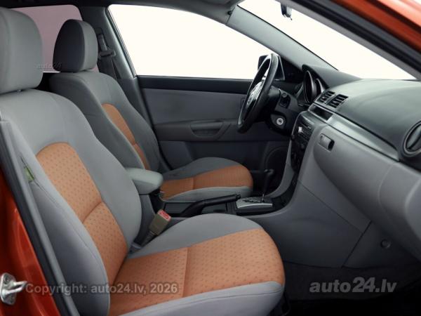 Orange Mazda 3 2005 in Tallinn, with an engine capacity of 1.60 L and mileage of 273 thousand km for 1199 €, photo 6 on AUTOMOTO.COM.LV