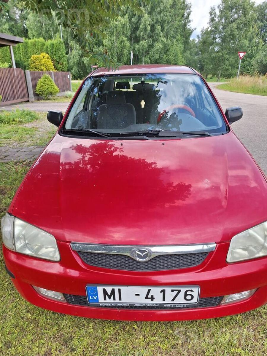 Sarkans Mazda 3 1999 Rīga, ar dzinēja tilpumu 1.50 L un nobraukumu 103 tūkst. km par 800 €, foto 1 vietnē AUTOMOTO.COM.LV