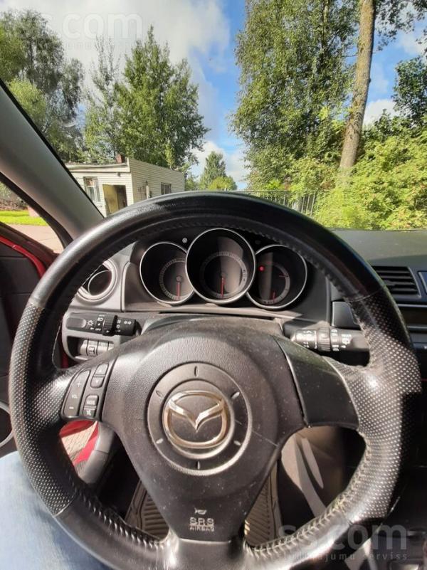 Sarkans Mazda 3 2004 Rīga, ar dzinēja tilpumu 2.00 L un nobraukumu 0 tūkst. km par 1100 €, foto 6 vietnē AUTOMOTO.COM.LV