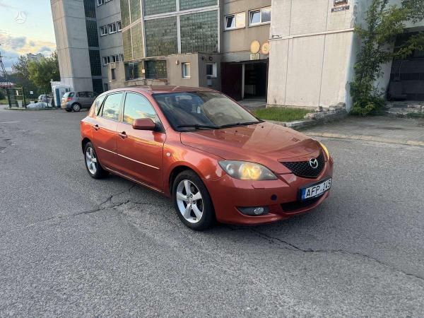 Sarkans Mazda 3 2005 Viļņa, ar dzinēja tilpumu 1.60 L un nobraukumu 198 tūkst. km par 1650 €, foto 4 vietnē AUTOMOTO.COM.LV