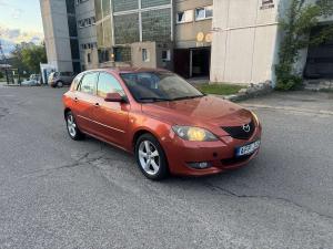 Red Mazda 3 2005 in Vilnius, with an engine capacity of 1.60 L and mileage of 198 thousand km for 1650 €, photo 5 on AUTOMOTO.COM.LV