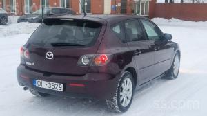 Red Mazda 3 2006 in Riga, with an engine capacity of 1.60 L and mileage of 0 thousand km for 1590 €, photo 4 on AUTOMOTO.COM.LV