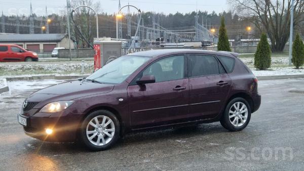 Red Mazda 3 2006 in Riga, with an engine capacity of 1.60 L and mileage of 0 thousand km for 1590 €, photo 7 on AUTOMOTO.COM.LV