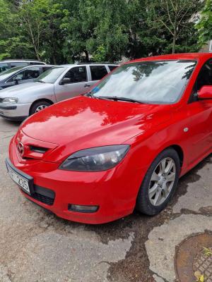 Sarkans Mazda 3 2007 Kauņa, ar dzinēja tilpumu 2.00 L un nobraukumu 274 tūkst. km par 1000 €, foto 7 vietnē AUTOMOTO.COM.LV