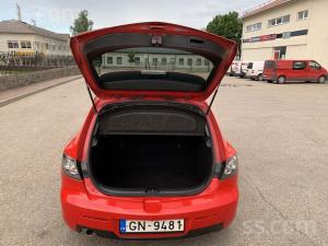 Red Mazda 3 2007 in Rezekne, with an engine capacity of 2.00 L and mileage of 157 thousand km for 1290 €, photo 10 on AUTOMOTO.COM.LV