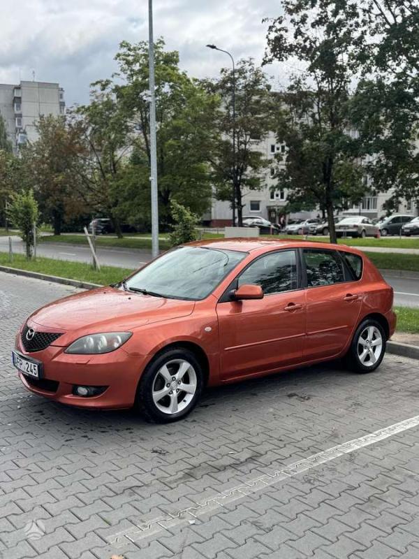 Sarkans Mazda 3 2007 Viļņa, ar dzinēja tilpumu 1.60 L un nobraukumu 185 tūkst. km par 1550 €, foto 2 vietnē AUTOMOTO.COM.LV