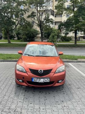 Красный Мазда 3 2007 в Вильнюс, объемом двигателя 1.60 л и пробегом 185 тыс. км за 1550 €, фото 4 на AUTOMOTO.COM.LV