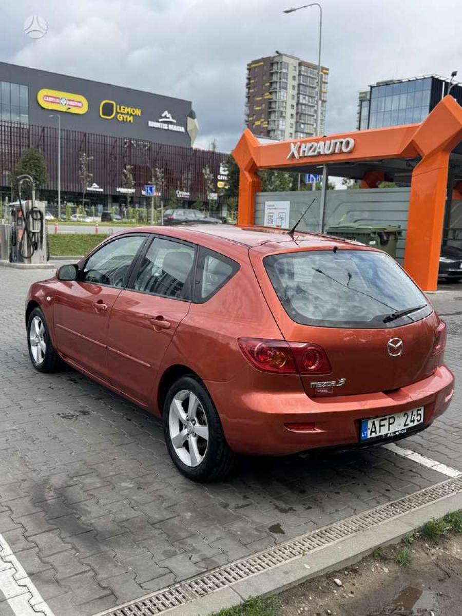 Красный Мазда 3 2007 в Вильнюс, объемом двигателя 1.60 л и пробегом 185 тыс. км за 1550 €, фото 8 на AUTOMOTO.COM.LV