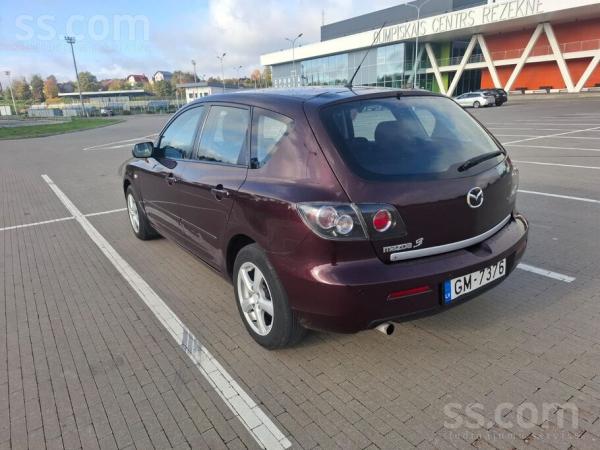 Mazda 3 2007 Rēzekne vietnē Sarkans Mazda 3 2007 Rēzekne, ar dzinēja tilpumu 1.60 L un nobraukumu 182 tūkst. km par 1500 €, foto 5 vietnē AUTOMOTO.COM.LV