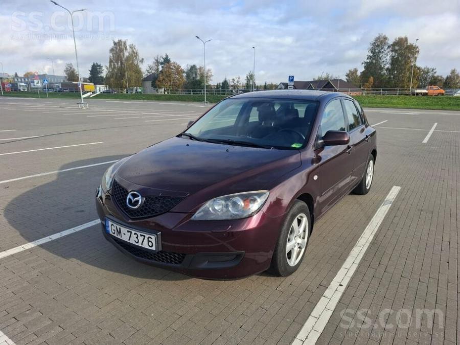 Красный Мазда 3 2007 в Резекне, объемом двигателя 1.60 л и пробегом 182 тыс. км за 1500 €, фото 3 на AUTOMOTO.COM.LV