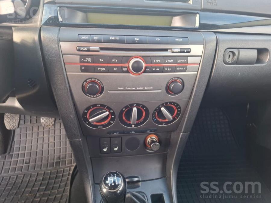 Красный Мазда 3 2007 в Резекне, объемом двигателя 1.60 л и пробегом 182 тыс. км за 1500 €, фото 8 на AUTOMOTO.COM.LV