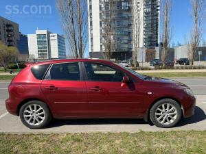 Sarkans Mazda 3 2008 Rīga, ar dzinēja tilpumu 1.60 L un nobraukumu 153 tūkst. km par 1430 €, foto 5 vietnē AUTOMOTO.COM.LV