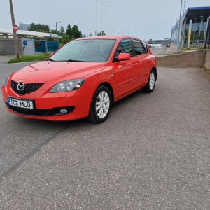 Red Mazda 3 2008 in Tallinn, with an engine capacity of 1.60 L and mileage of 211 thousand km for 2150 €, photo 3 on AUTOMOTO.COM.LV