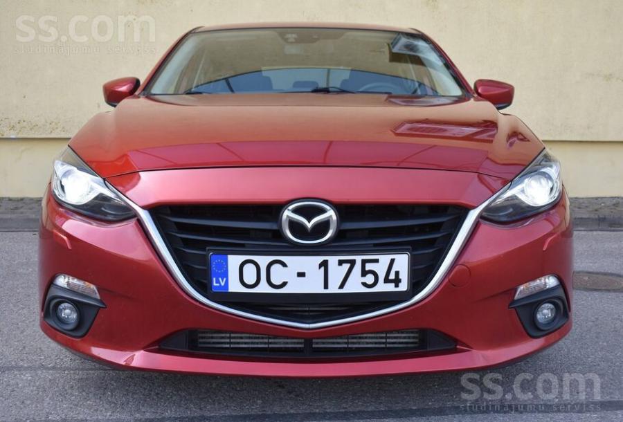 Sarkans Mazda 3 2013 Talsi, ar dzinēja tilpumu 2.20 L un nobraukumu 255 tūkst. km par 6000 €, foto 4 vietnē AUTOMOTO.COM.LV