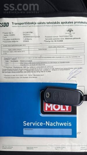 Sarkans Mazda 3 2013 Talsi, ar dzinēja tilpumu 2.20 L un nobraukumu 255 tūkst. km par 6000 €, foto 21 vietnē AUTOMOTO.COM.LV