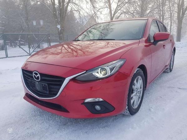 Sarkans Mazda 3 2014 Šauļi, ar dzinēja tilpumu 2.19 L un nobraukumu 246 tūkst. km par 4900 €, foto 1 vietnē AUTOMOTO.COM.LV