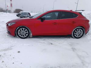 Sarkans Mazda 3 2014 Klaipėda, ar dzinēja tilpumu 2.19 L un nobraukumu 120 tūkst. km par 7799 €, foto 2 vietnē AUTOMOTO.COM.LV