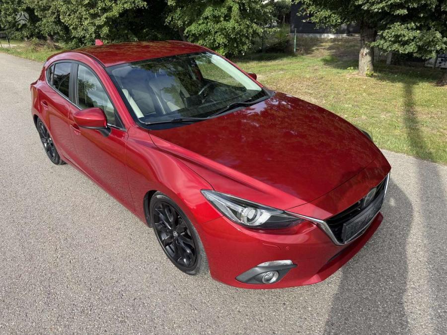 Red Mazda 3 2014 in Kaunas, with an engine capacity of 2.20 L and mileage of 298 thousand km for 5800 €, photo 5 on AUTOMOTO.COM.LV