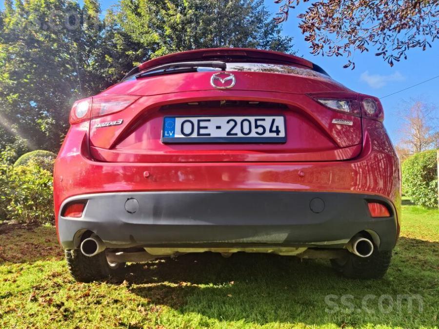 Sarkans Mazda 3 2014 Ventspils, ar dzinēja tilpumu 2.20 L un nobraukumu 169 tūkst. km par 4700 €, foto 17 vietnē AUTOMOTO.COM.LV