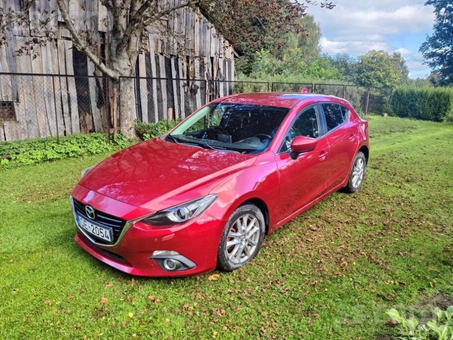 Sarkans Mazda 3 2014 Ventspils, ar dzinēja tilpumu 2.20 L un nobraukumu 169 tūkst. km par 4700 €, foto 20 vietnē AUTOMOTO.COM.LV