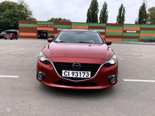 Sarkans Mazda 3 2015 Klaipėda, ar dzinēja tilpumu 2.19 L un nobraukumu 204 tūkst. km par 8300 €, foto 11 vietnē AUTOMOTO.COM.LV