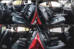 Red Mazda 3 2015 in Kaunas, with an engine capacity of 2.00 L and mileage of 150 thousand km for 8100 €, photo 24 on AUTOMOTO.COM.LV