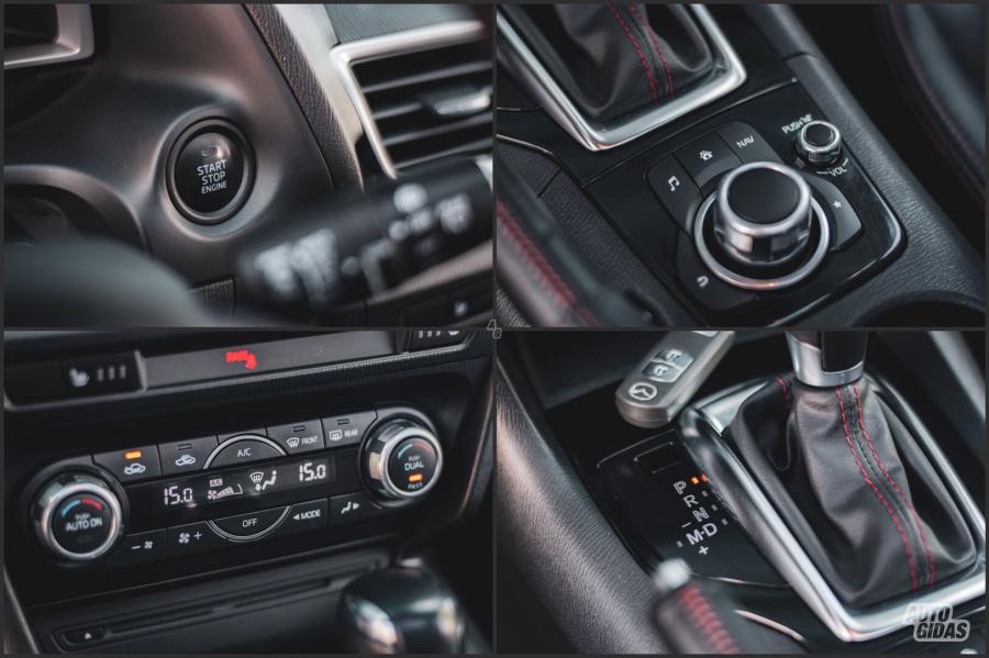 Red Mazda 3 2015 in Kaunas, with an engine capacity of 2.00 L and mileage of 150 thousand km for 8100 €, photo 28 on AUTOMOTO.COM.LV