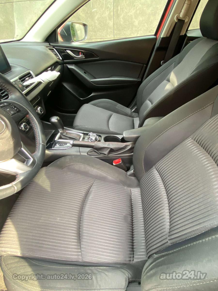 Sarkans Mazda 3 2015 Tallina, ar dzinēja tilpumu 2.00 L un nobraukumu 147 tūkst. km par 9500 €, foto 8 vietnē AUTOMOTO.COM.LV