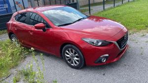 Sarkans Mazda 3 2015 Kauņa, ar dzinēja tilpumu 2.20 L un nobraukumu 164 tūkst. km par 5250 €, foto 3 vietnē AUTOMOTO.COM.LV