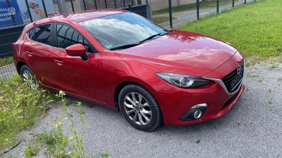 Sarkans Mazda 3 2015 Kauņa, ar dzinēja tilpumu 2.20 L un nobraukumu 164 tūkst. km par 5250 €, foto 3 vietnē AUTOMOTO.COM.LV