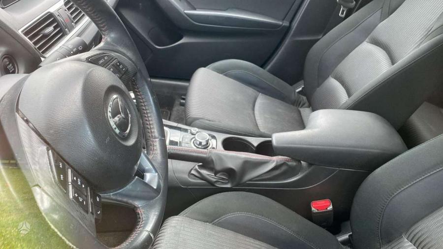 Sarkans Mazda 3 2015 Kauņa, ar dzinēja tilpumu 2.20 L un nobraukumu 164 tūkst. km par 5250 €, foto 11 vietnē AUTOMOTO.COM.LV