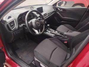 Red Mazda 3 2016 in Utena, with an engine capacity of 2.00 L and mileage of 245 thousand km for 10650 €, photo 12 on AUTOMOTO.COM.LV