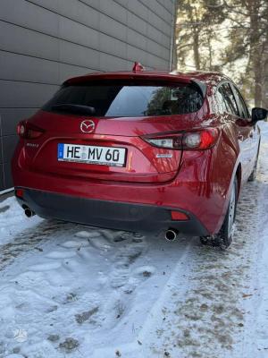 Sarkans Mazda 3 2016 Utena, ar dzinēja tilpumu 2.00 L un nobraukumu 245 tūkst. km par 10650 €, foto 3 vietnē AUTOMOTO.COM.LV