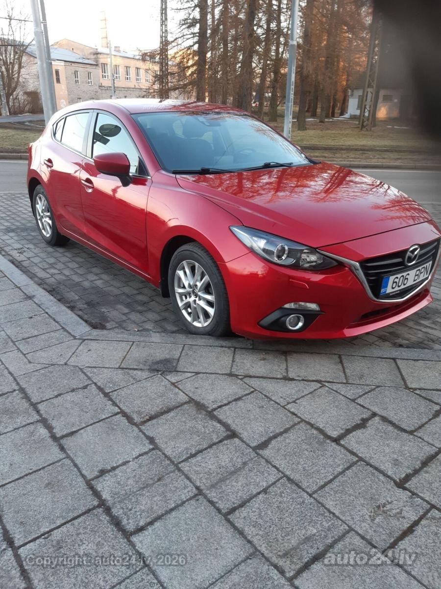 Red Mazda 3 2016 in Tallinn, with an engine capacity of 2.00 L and mileage of 112 thousand km for 9200 €, photo 3 on AUTOMOTO.COM.LV