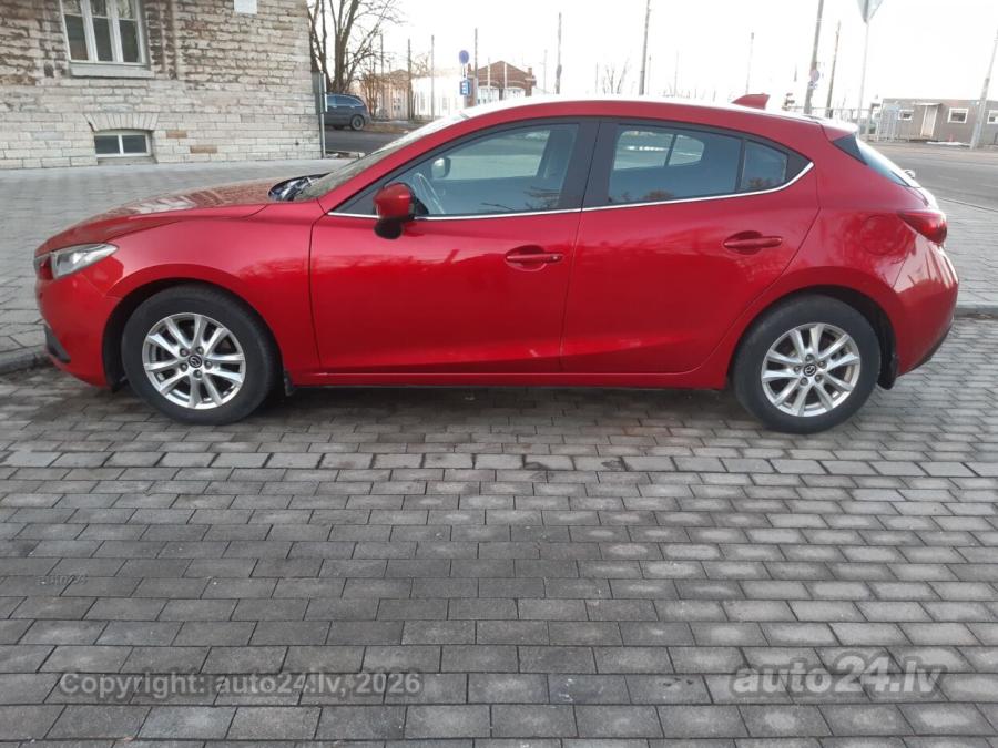 Red Mazda 3 2016 in Tallinn, with an engine capacity of 2.00 L and mileage of 112 thousand km for 9200 €, photo 4 on AUTOMOTO.COM.LV