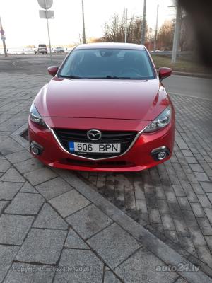 Red Mazda 3 2016 in Tallinn, with an engine capacity of 2.00 L and mileage of 112 thousand km for 9200 €, photo 8 on AUTOMOTO.COM.LV