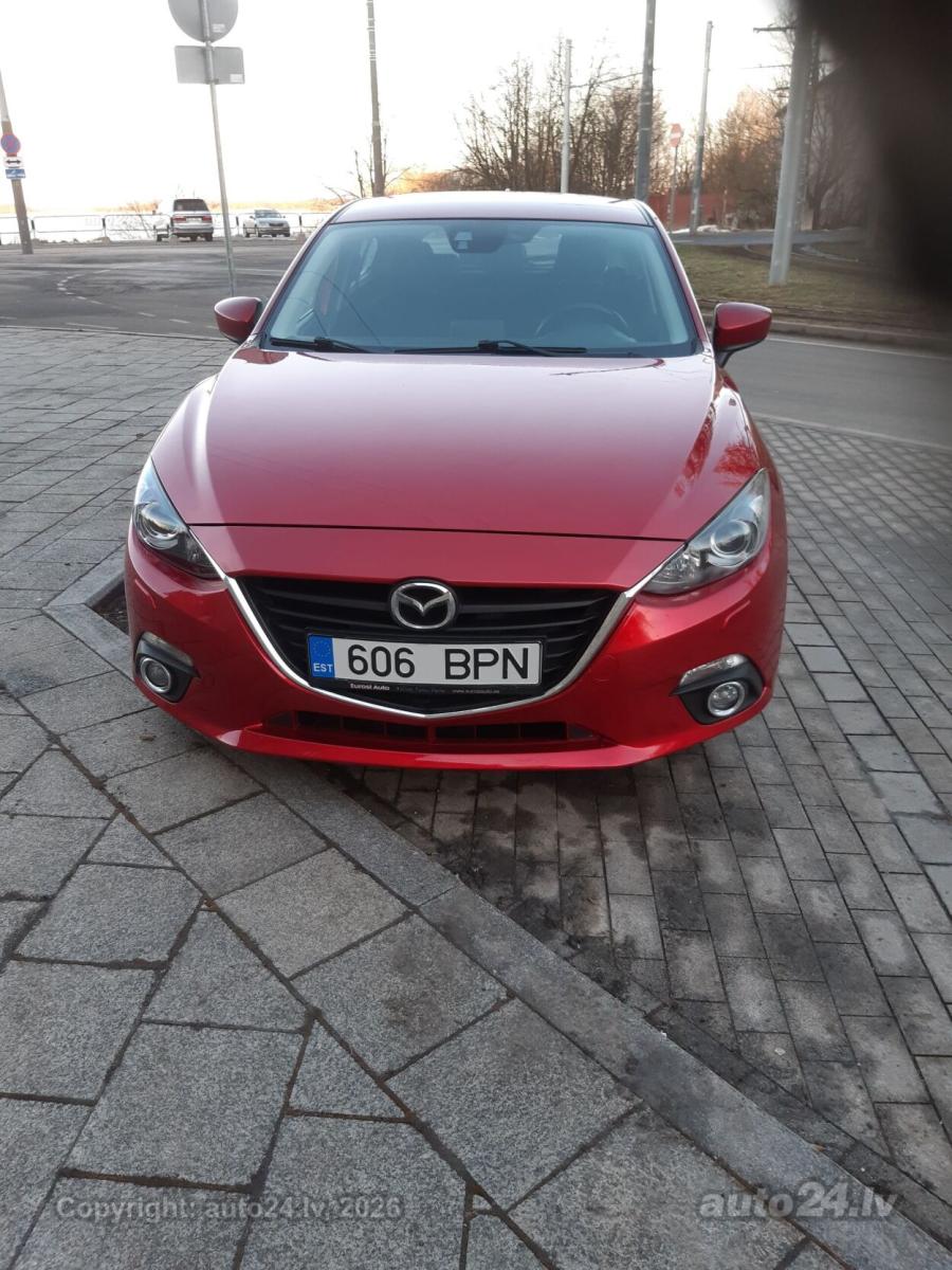 Red Mazda 3 2016 in Tallinn, with an engine capacity of 2.00 L and mileage of 112 thousand km for 9200 €, photo 8 on AUTOMOTO.COM.LV