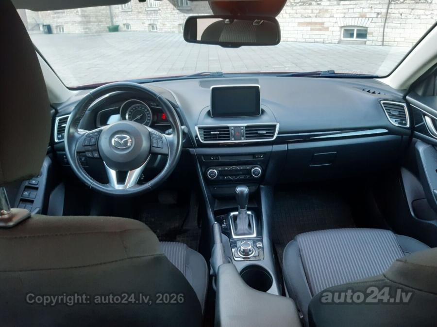Red Mazda 3 2016 in Tallinn, with an engine capacity of 2.00 L and mileage of 112 thousand km for 9200 €, photo 10 on AUTOMOTO.COM.LV