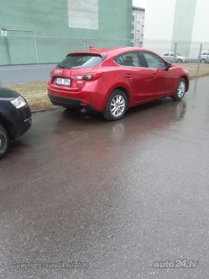 Red Mazda 3 2016 in Tallinn, with an engine capacity of 2.00 L and mileage of 112 thousand km for 9200 €, photo 12 on AUTOMOTO.COM.LV