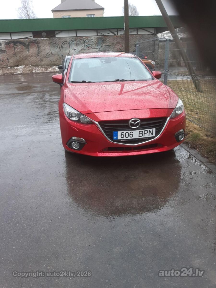 Red Mazda 3 2016 in Tallinn, with an engine capacity of 2.00 L and mileage of 112 thousand km for 9200 €, photo 13 on AUTOMOTO.COM.LV