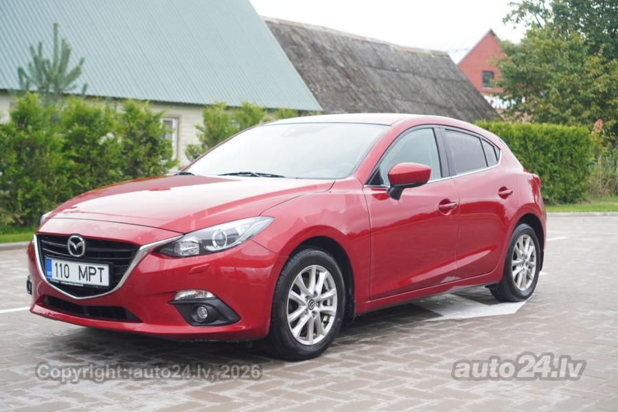 Red Mazda 3 2016 in Tallinn, with an engine capacity of 2.00 L and mileage of 204 thousand km for 7900 €, photo 1 on AUTOMOTO.COM.LV