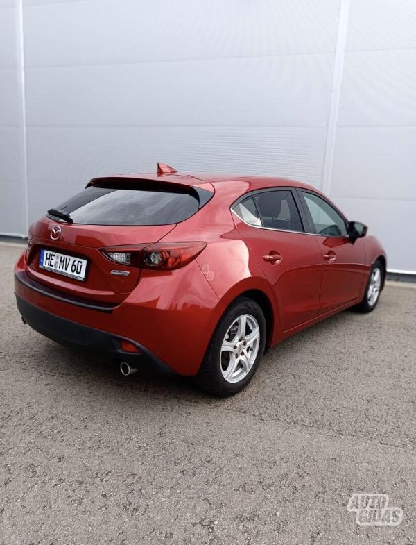 Sarkans Mazda 3 2016 Utena, ar dzinēja tilpumu 2.00 L un nobraukumu 245 tūkst. km par 10650 €, foto 7 vietnē AUTOMOTO.COM.LV