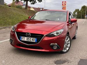 Sarkans Mazda 3 2016 Jonava, ar dzinēja tilpumu 2.19 L un nobraukumu 173 tūkst. km par 7999 €, foto  vietnē AUTOMOTO.COM.LV