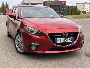 Red Mazda 3 2016 in Jonava, with an engine capacity of 2.19 L and mileage of 173 thousand km for 7999 €, photo 14 on AUTOMOTO.COM.LV