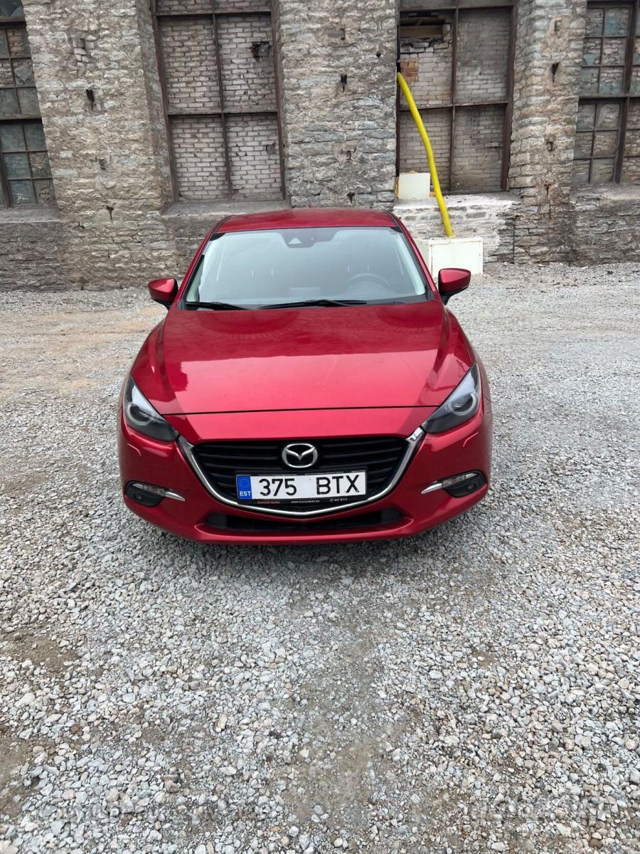 Red Mazda 3 2017 in Tallinn, with an engine capacity of 2.00 L and mileage of 181 thousand km for 10000 €, photo 3 on AUTOMOTO.COM.LV