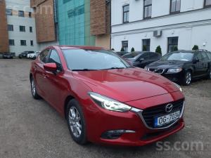 Red Mazda 3 2017 in Daugavpils, with an engine capacity of 2.20 L and mileage of 0 thousand km for 6850 €, photo 4 on AUTOMOTO.COM.LV