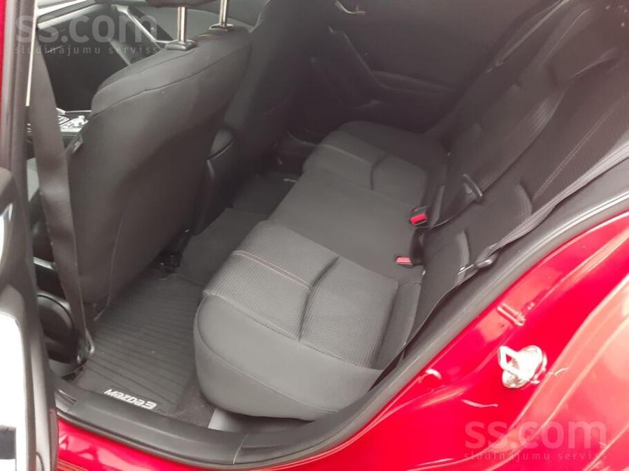 Red Mazda 3 2017 in Daugavpils, with an engine capacity of 2.20 L and mileage of 0 thousand km for 6850 €, photo 21 on AUTOMOTO.COM.LV