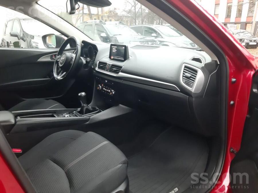 Red Mazda 3 2017 in Daugavpils, with an engine capacity of 2.20 L and mileage of 0 thousand km for 6850 €, photo 25 on AUTOMOTO.COM.LV
